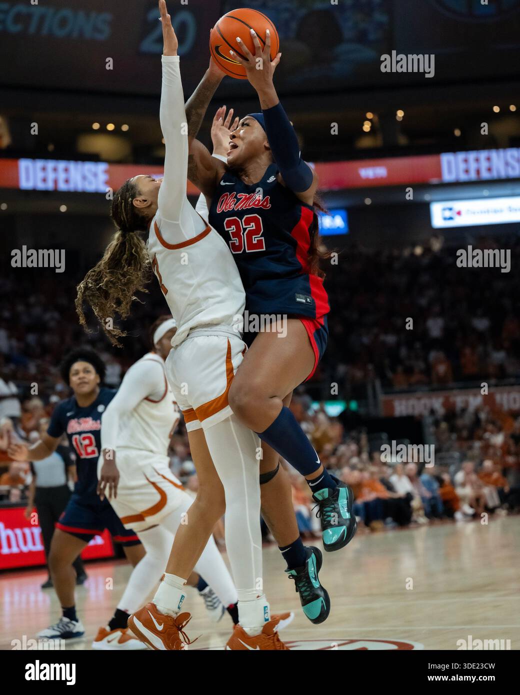 Jan 4, 2026. Cotie McMahon (32) of the Ole Miss Rebels in action vs the ...