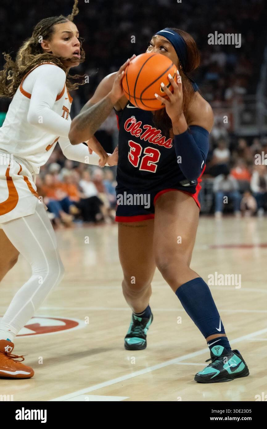 Jan 4, 2026. Cotie McMahon (32) of the Ole Miss Rebels in action vs the ...