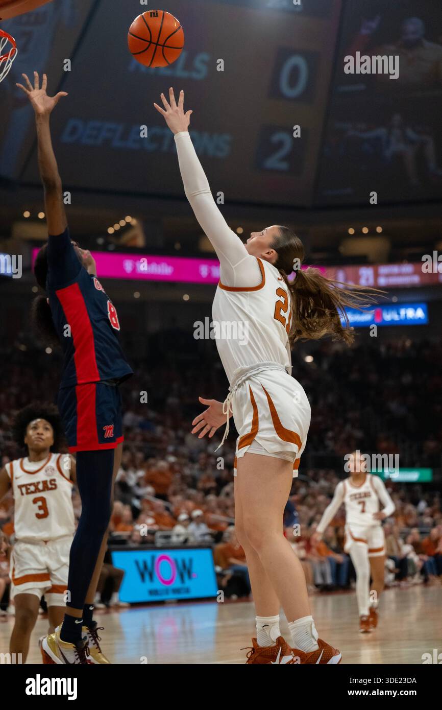 Jan 4, 2026. Ashton Judd (21) of the Texas Longhorns in action vs the ...