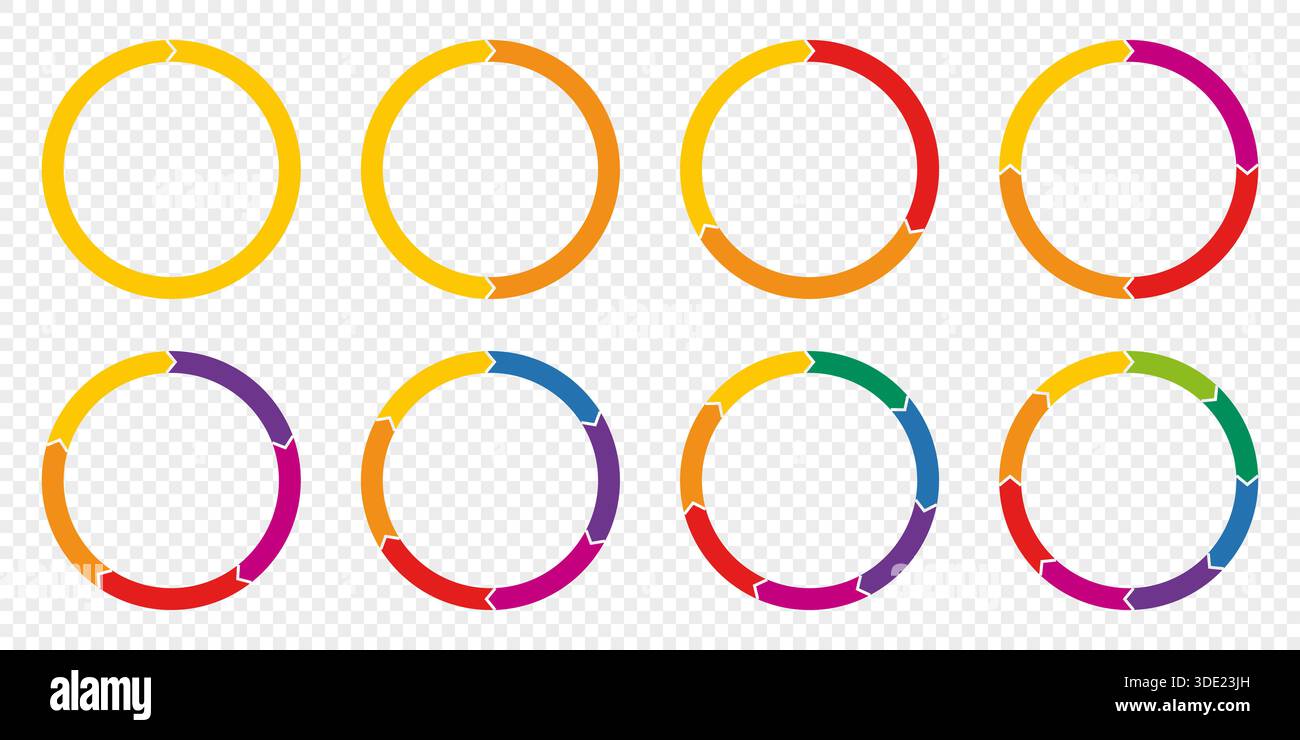 Circle business option diagrams Stock Vector Images - Alamy