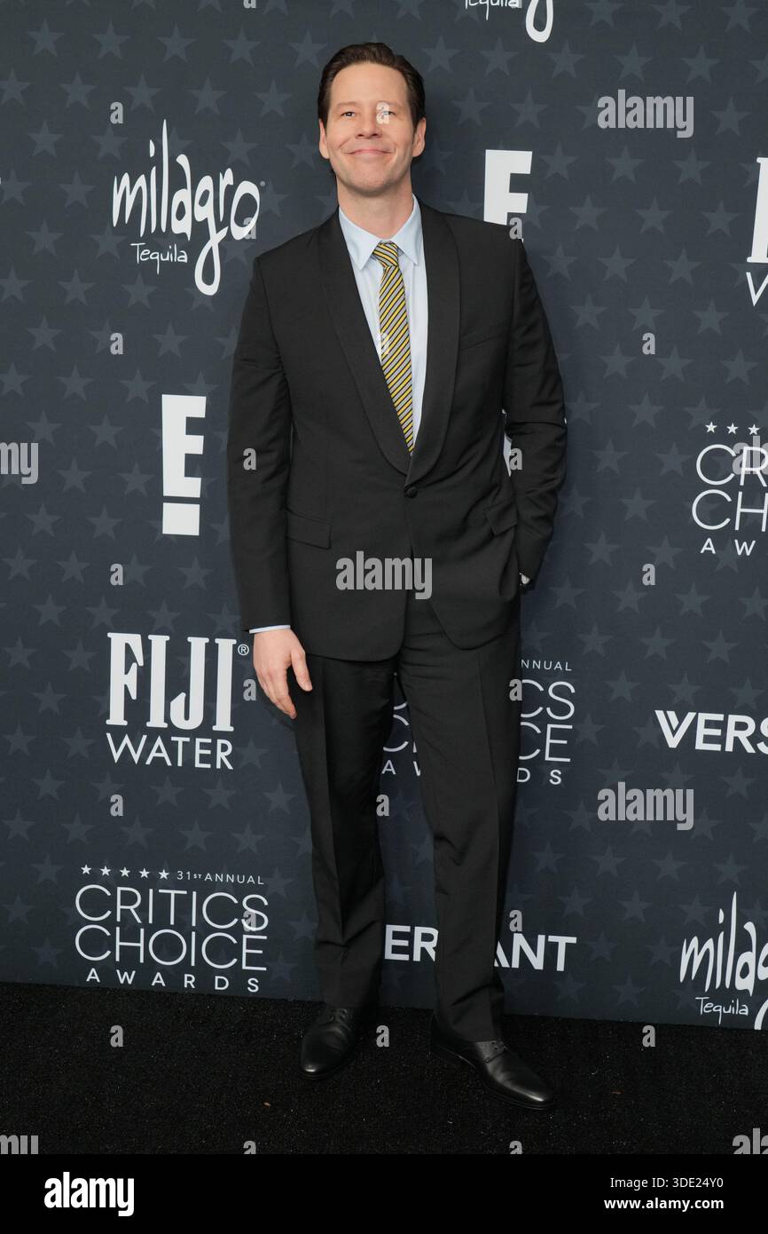 Ike Barinholtz arrives at the 31st Annual Critics Choice Awards on ...
