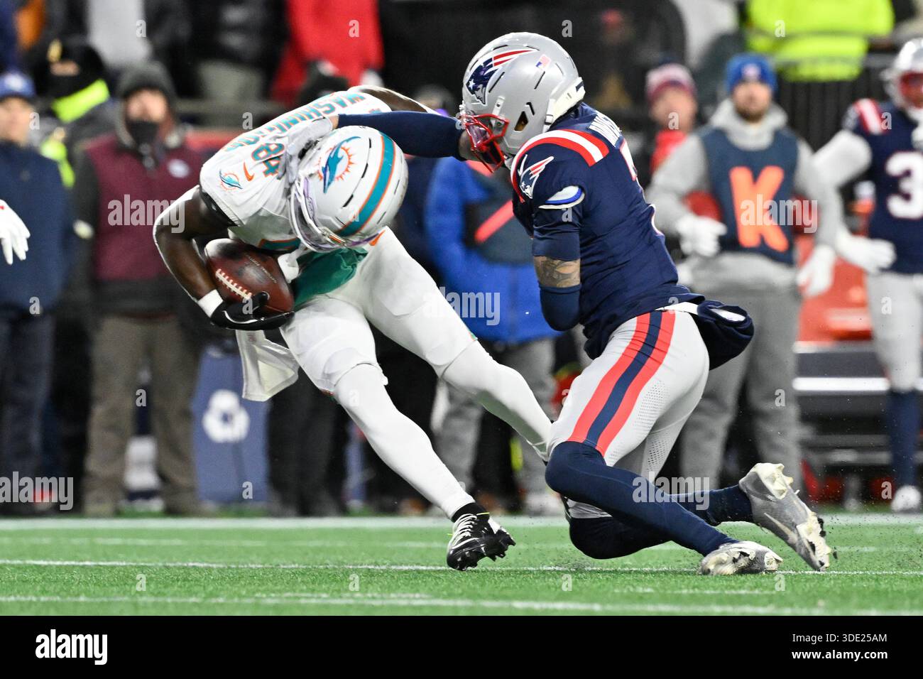Jan 4, 2026; Foxboro, Massachusetts, USA; New England Patriots ...