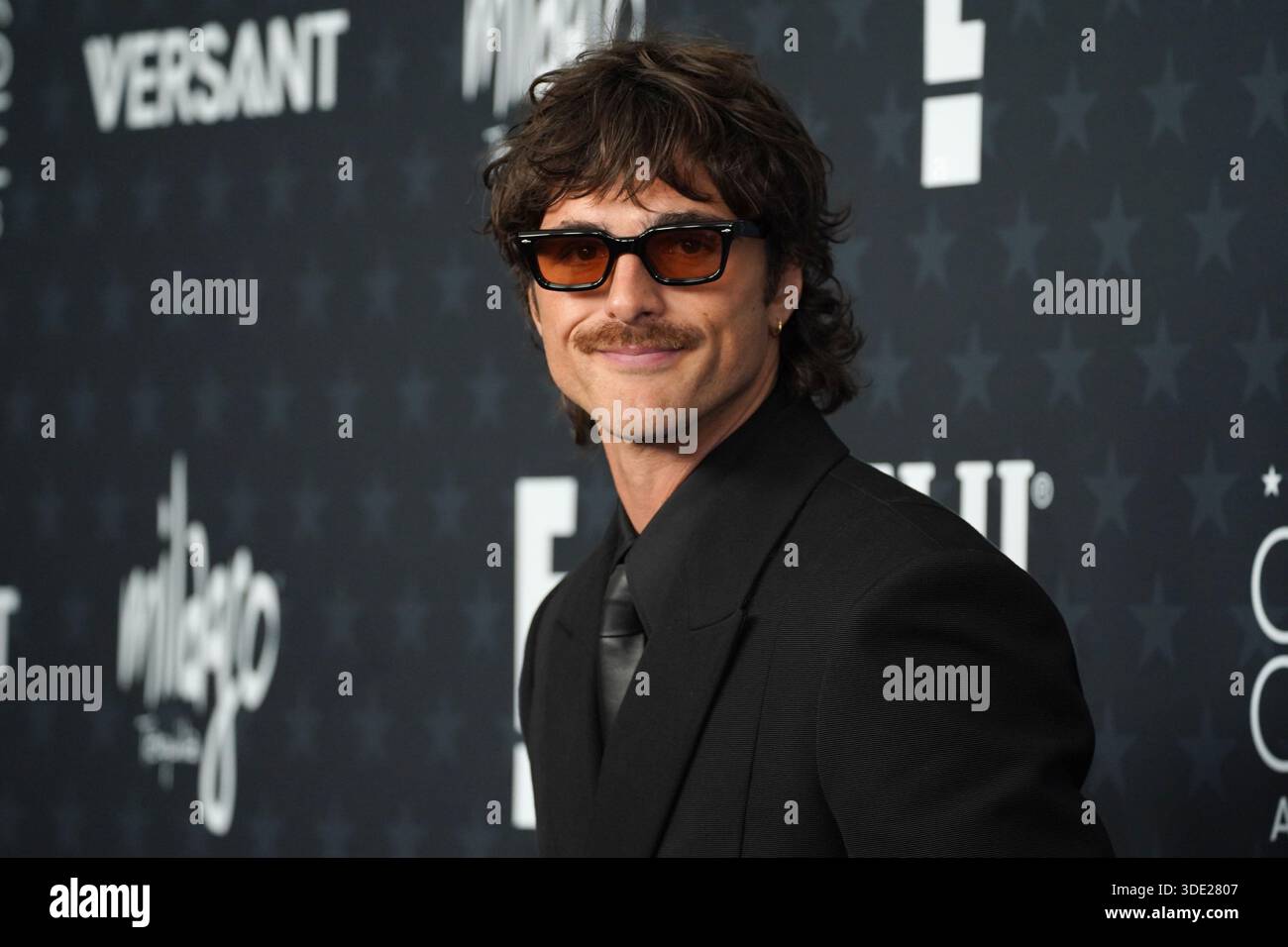 Jacob Elordi arrives at the 31st Annual Critics Choice Awards on Sunday ...