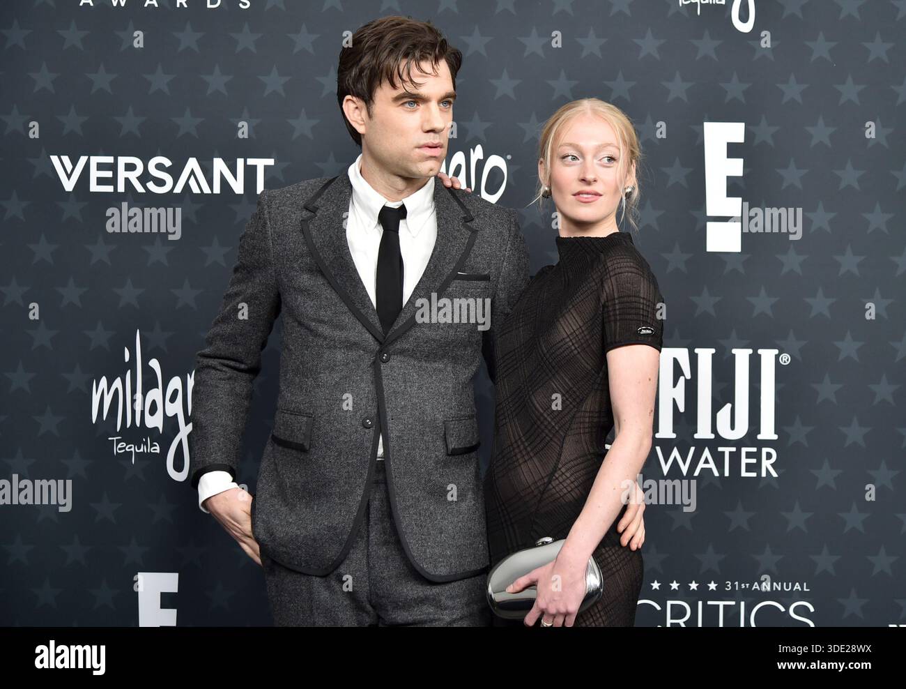 Patrick Ball, left, and Elysia Roorbach arrive at the 31st Annual ...