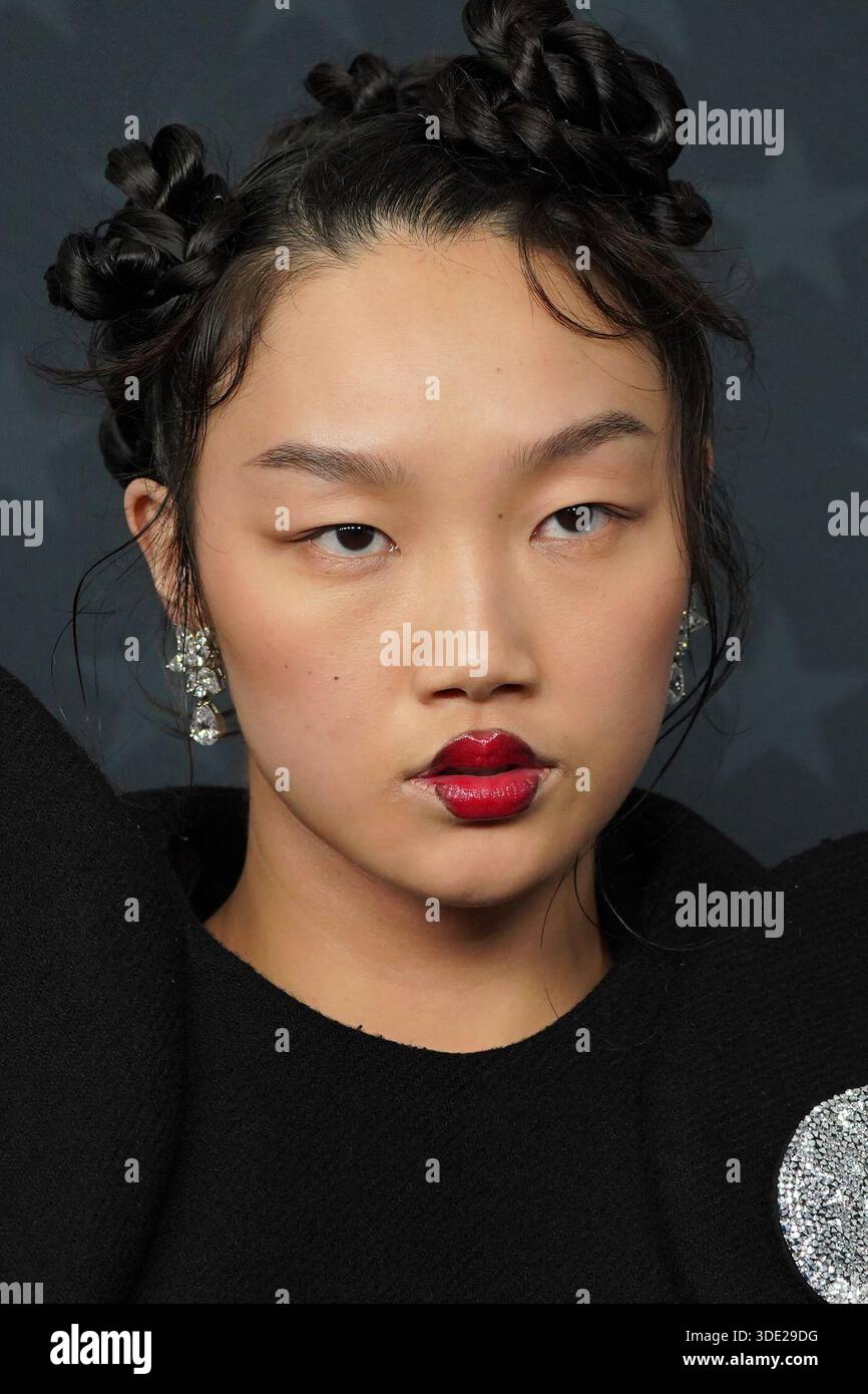 Audrey Nuna arrives at the 31st Annual Critics Choice Awards on Sunday ...