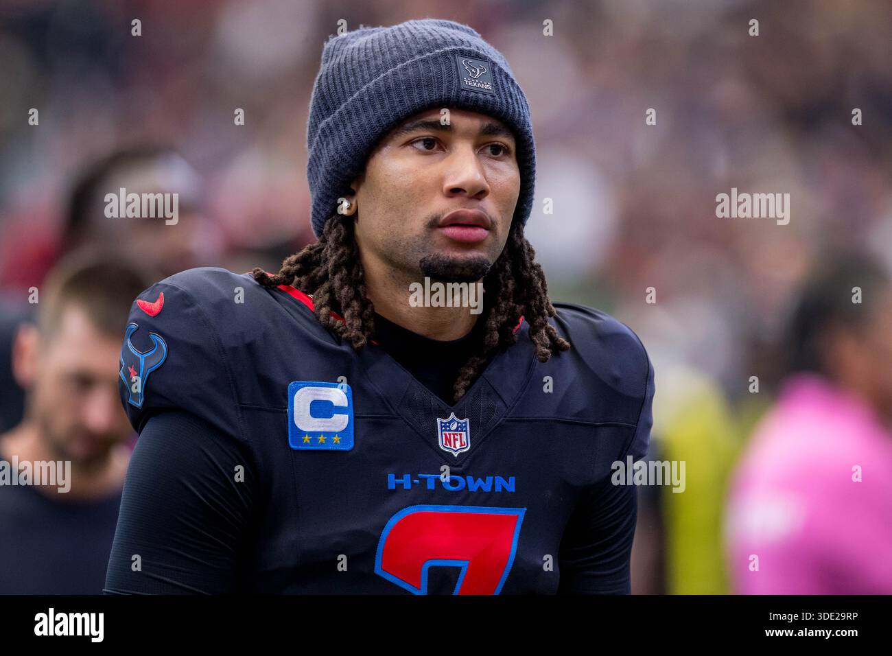 January 4, 2026: Houston Texans quarterback C.J. Stroud (7) during a ...