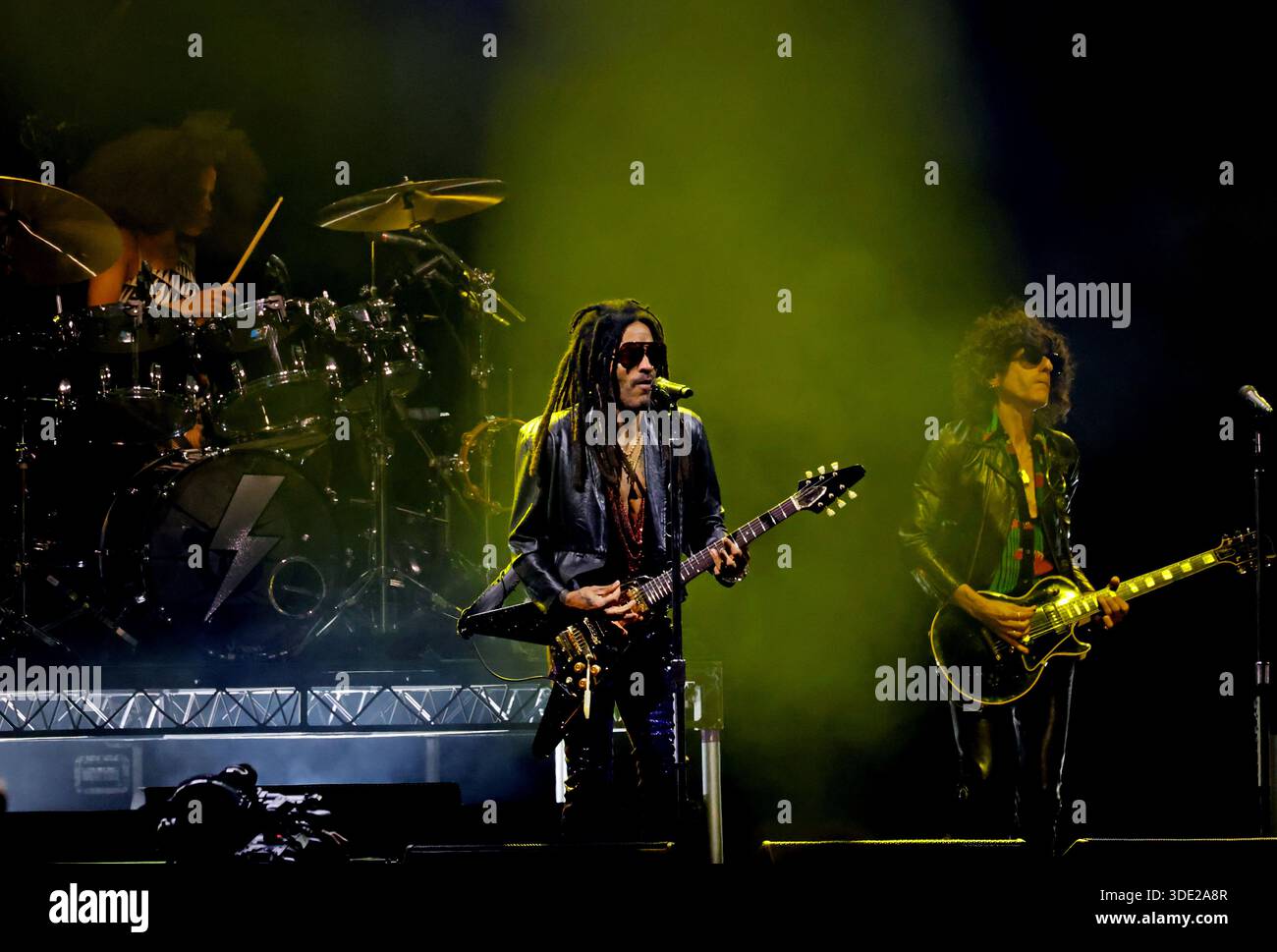 Lenny Kravitz played his final concert of his recent Australian tour at ...