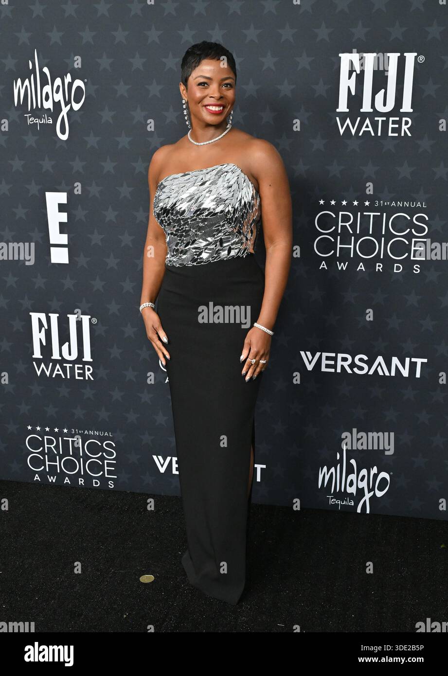 Janelle James arriving to the 31st Annual Critics Choice Awards held at ...