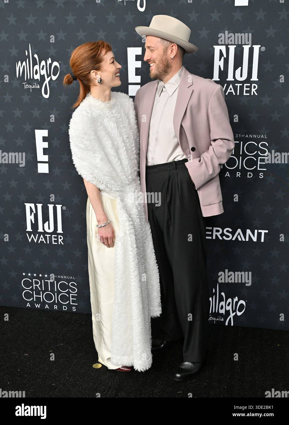 Britt Lower and David J. Rysdorp arriving to the 31st Annual Critics ...