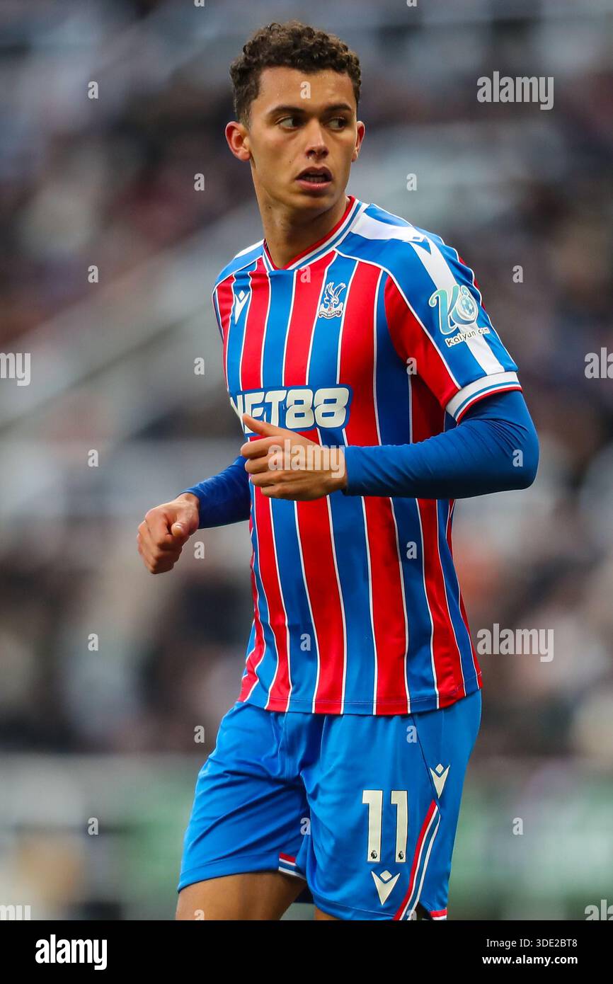 Brennan Johnson Of Crystal Palace during the Newcastle United v Crystal ...