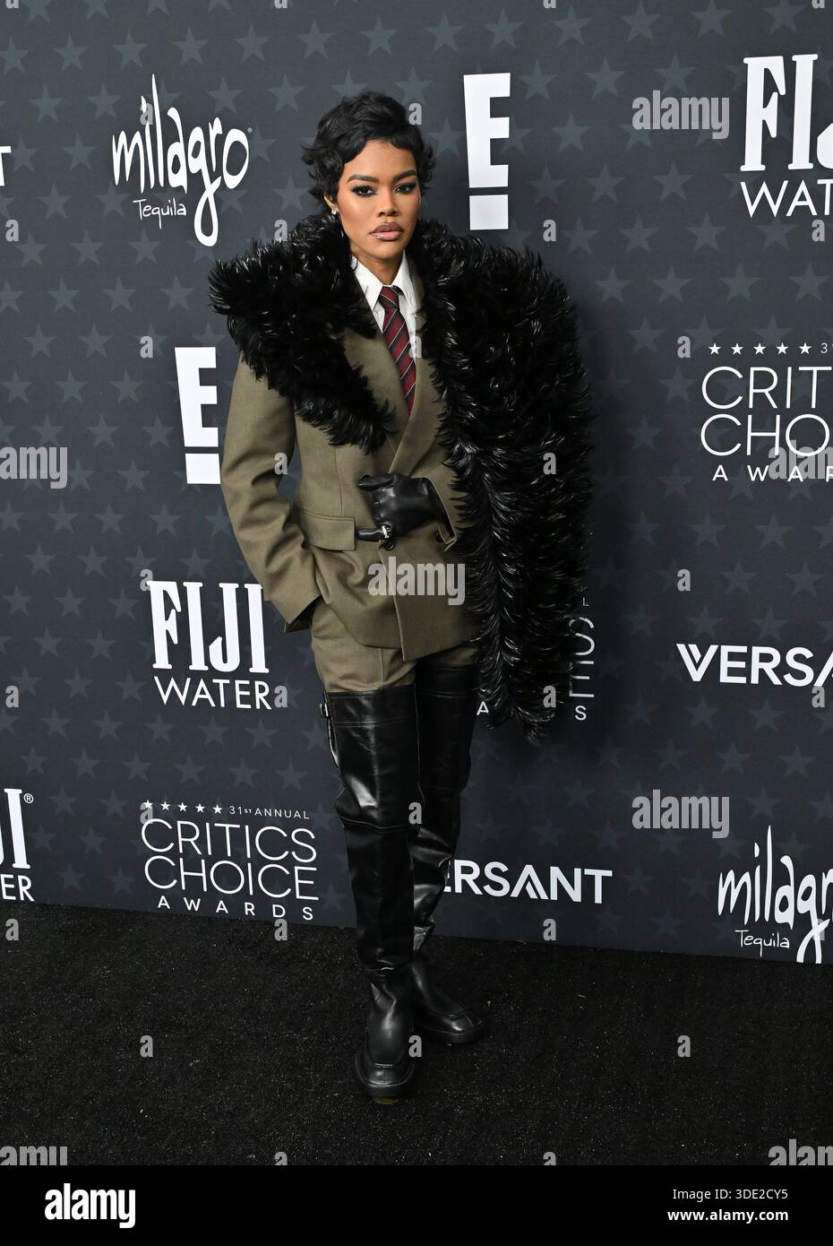 Teyana Taylor arriving to the 31st Annual Critics Choice Awards held at ...