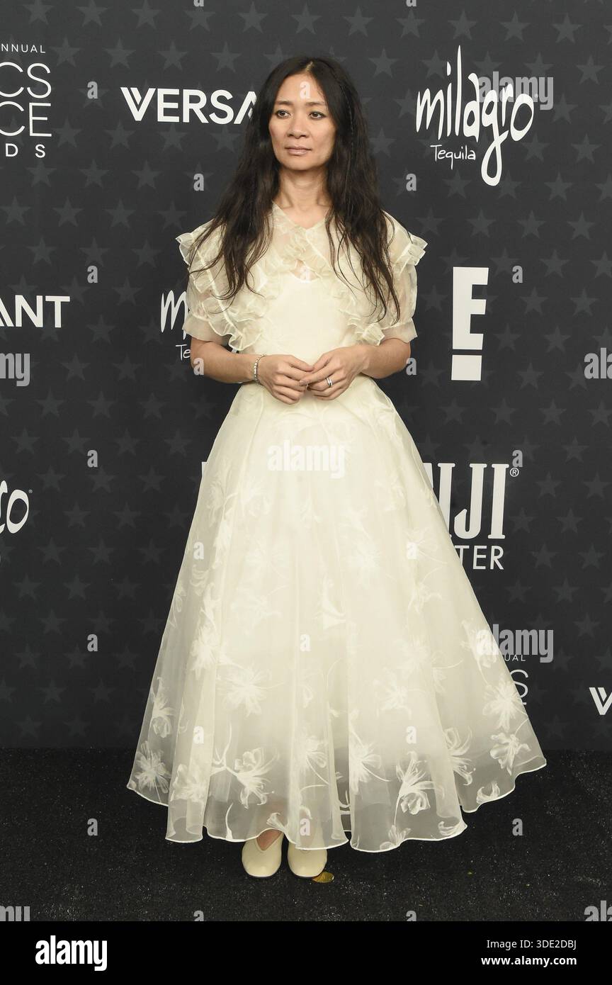 Chloé Zhao at arrivals for The Critics Choice Association (CCA) 31st ...