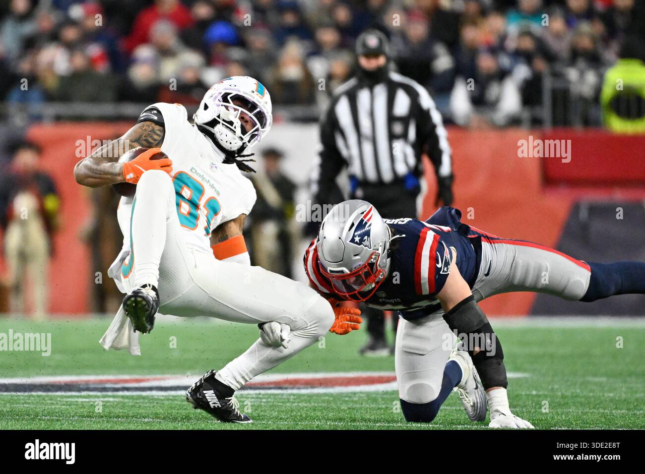 Jan 4, 2026; Foxboro, Massachusetts, USA; New England Patriots ...