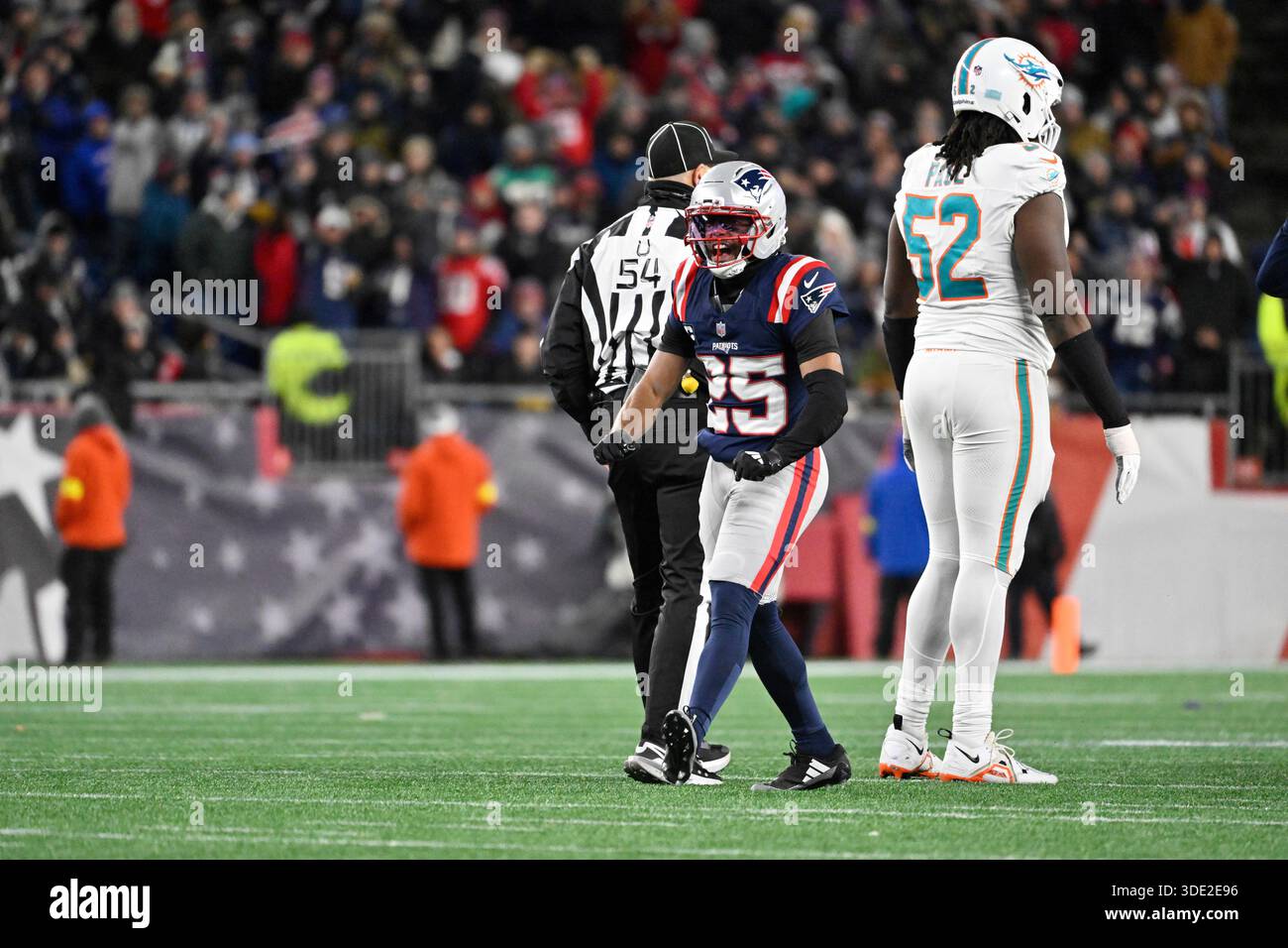 Jan 4, 2026; Foxboro, Massachusetts, USA; New England Patriots ...