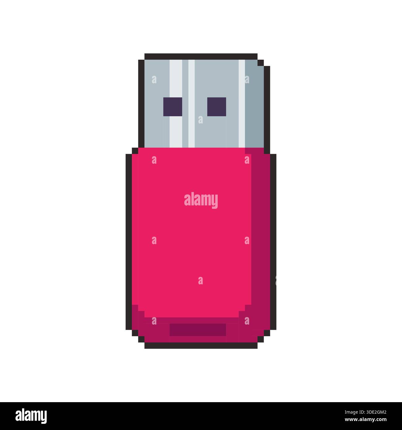 Pixel art Flash Drive game asset design Stock Vector Image & Art - Alamy