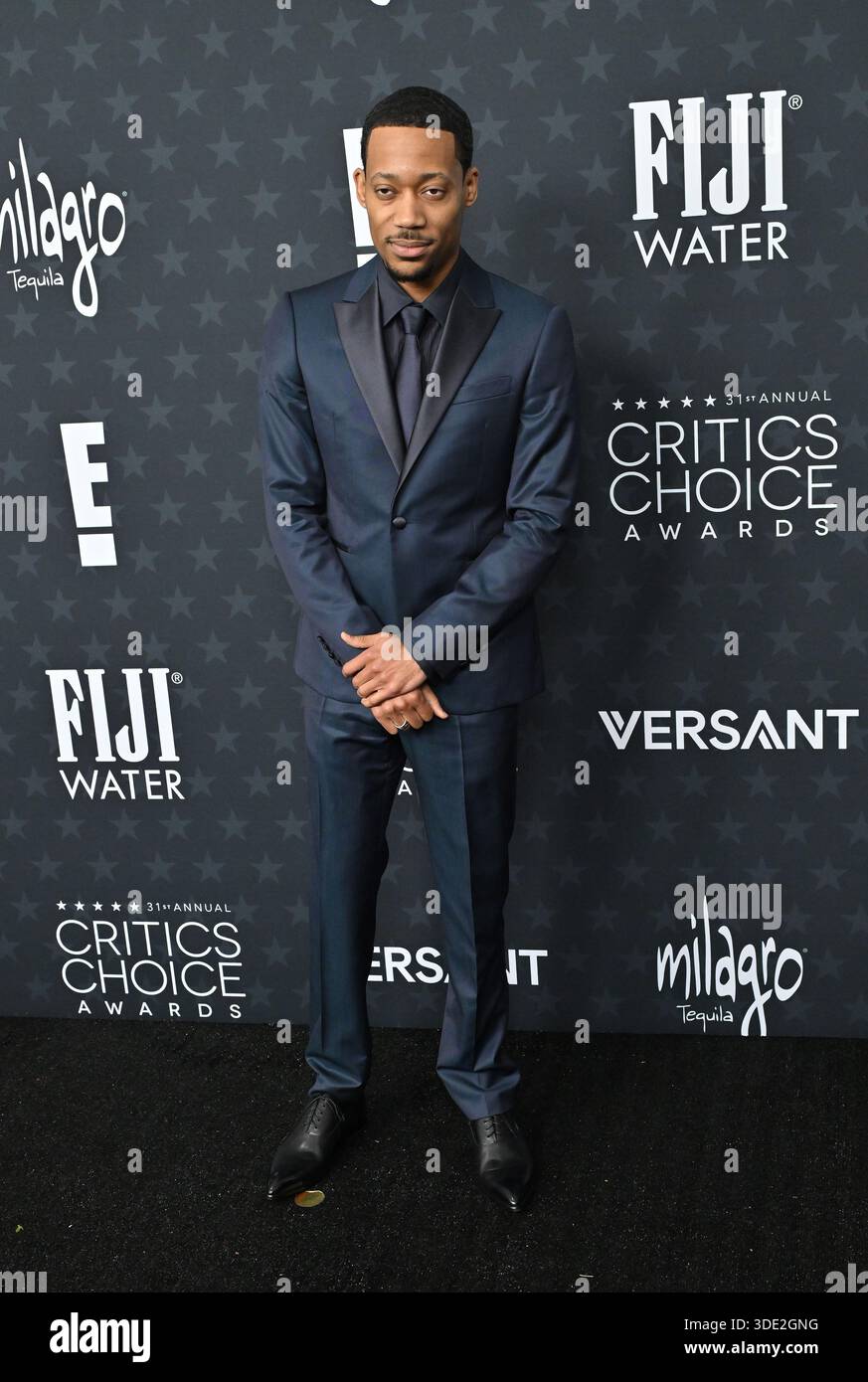 Santa Monica, USA. 04th Jan, 2026. Tyler James Williams arriving to the ...