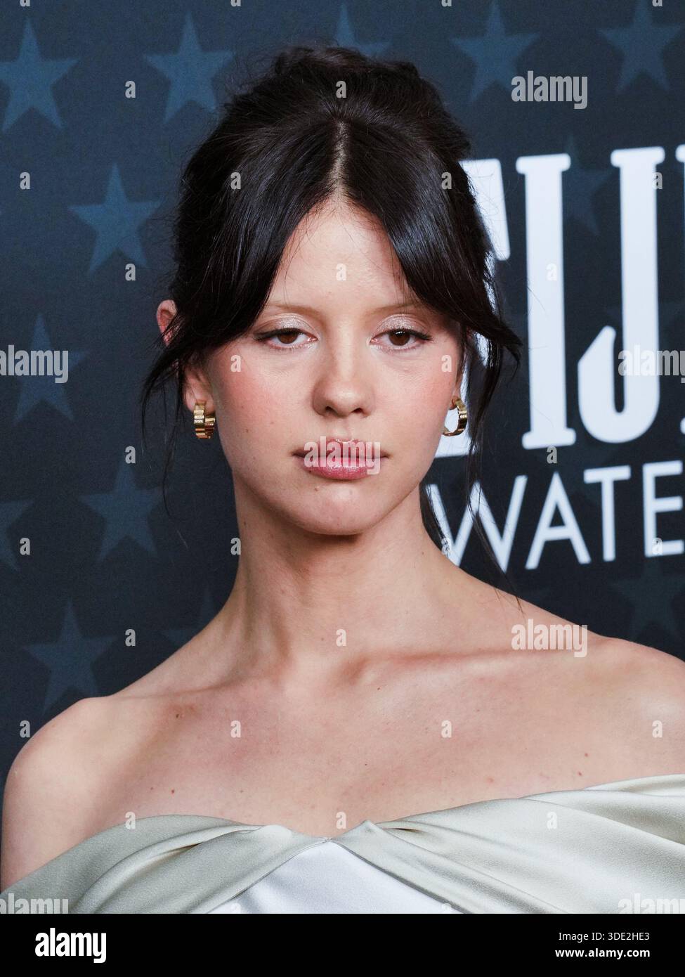 Mia Goth walking on the red carpet at the 31st Annual Critics Choice ...
