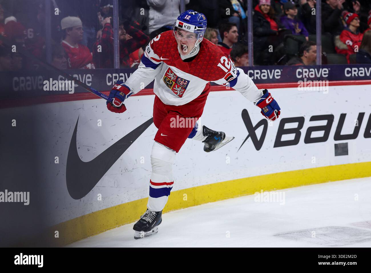 Czechia forward Maxmilian Curran celebrates after his goal against ...