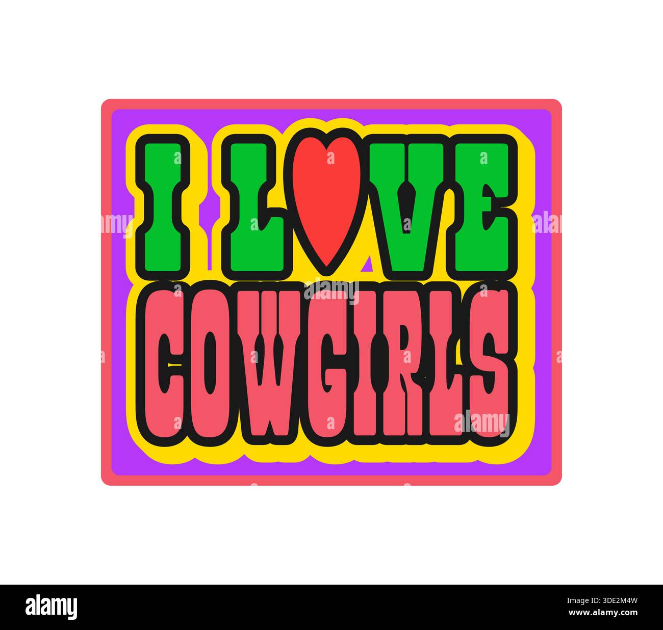 I love cowgirls western and Wild West Y2K groovy sticker. Western ...