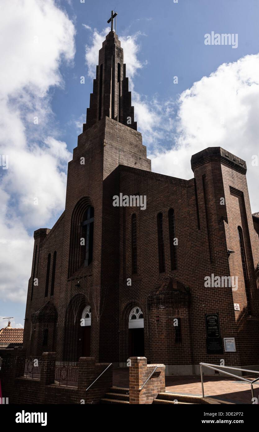 Holy Cross Catholic Church in the suburb of Bondi Junction in Sydney ...
