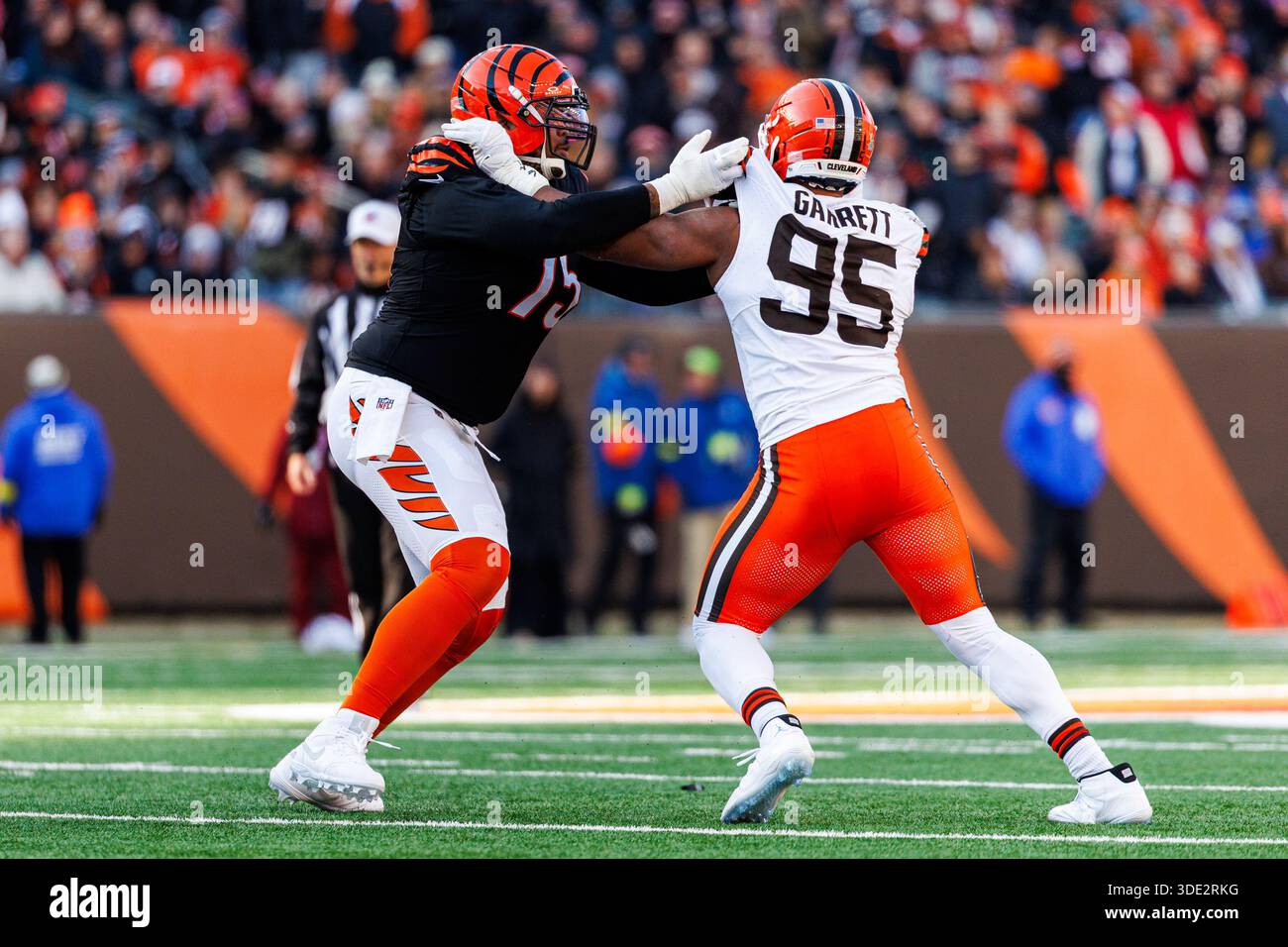 January 04, 2026: Cincinnati Bengals offensive lineman Orlando Brown ...