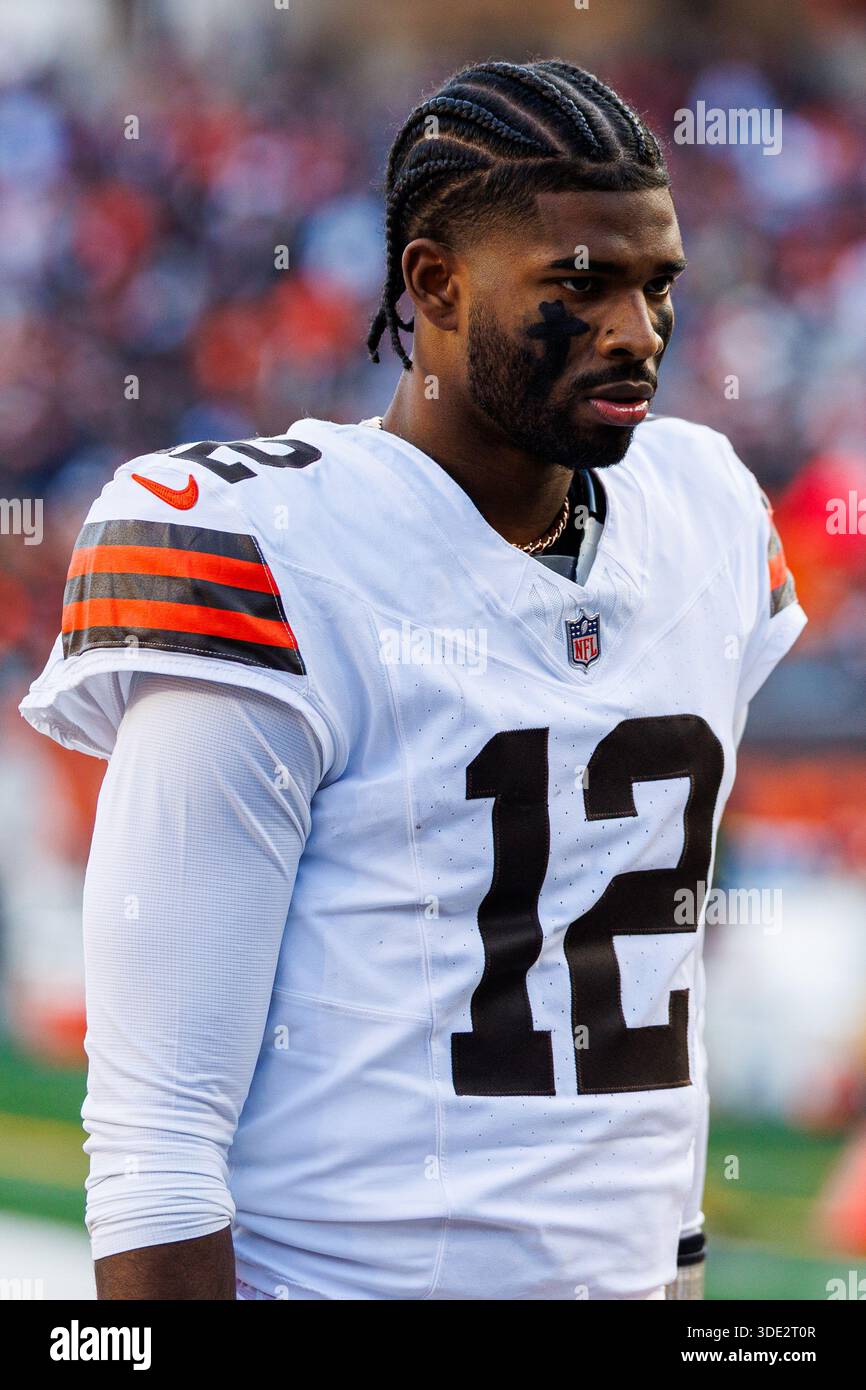 January 04, 2026: Cleveland Browns quarterback Shedeur Sanders (12 ...