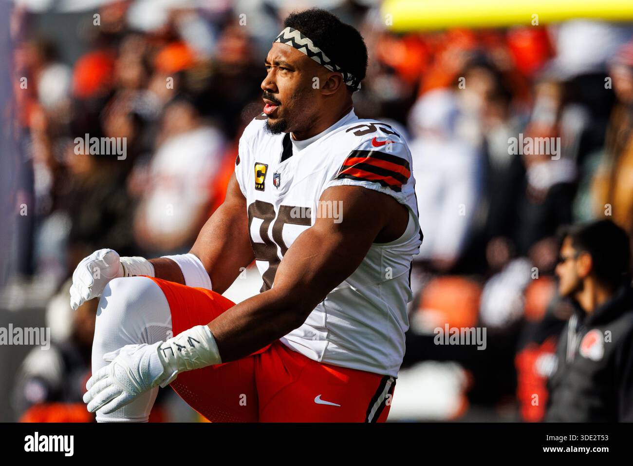 January 04, 2026: Cleveland Browns defensive lineman Myles Garrett (95 ...