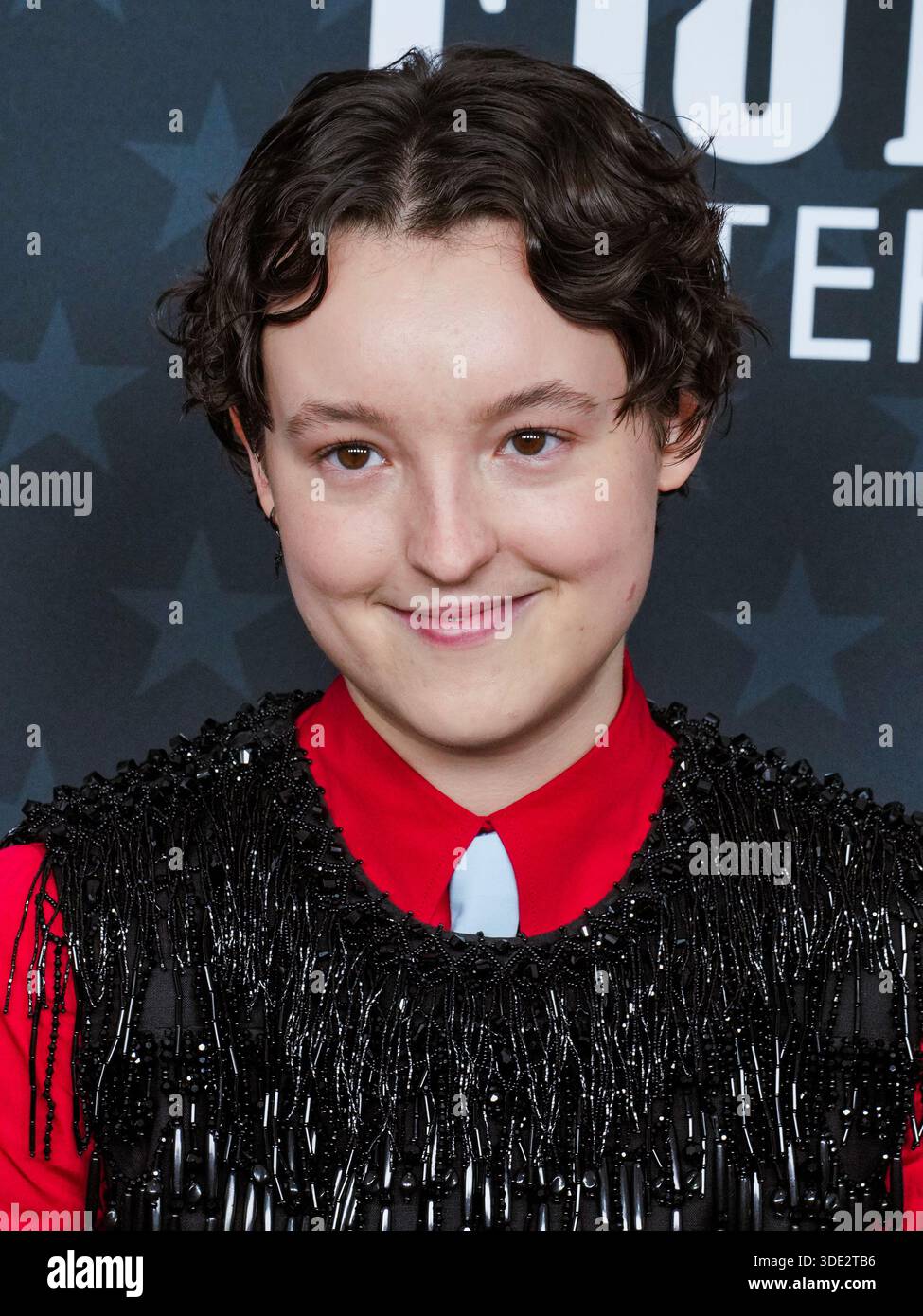 Bella Ramsey walking on the red carpet at the 31st Annual Critics ...
