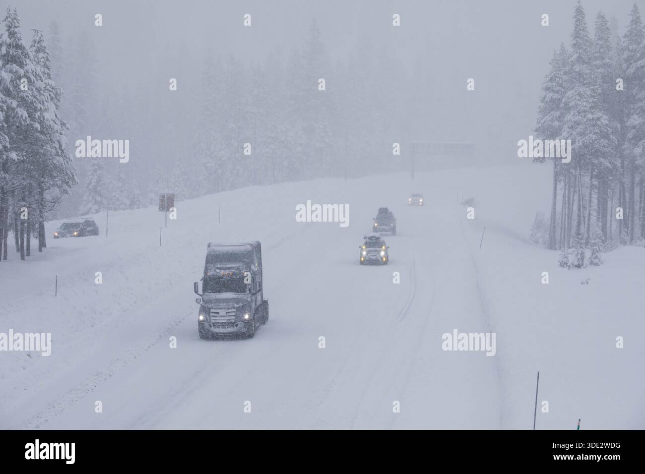 A winter storm warning is in effect until Monday for the communities of ...