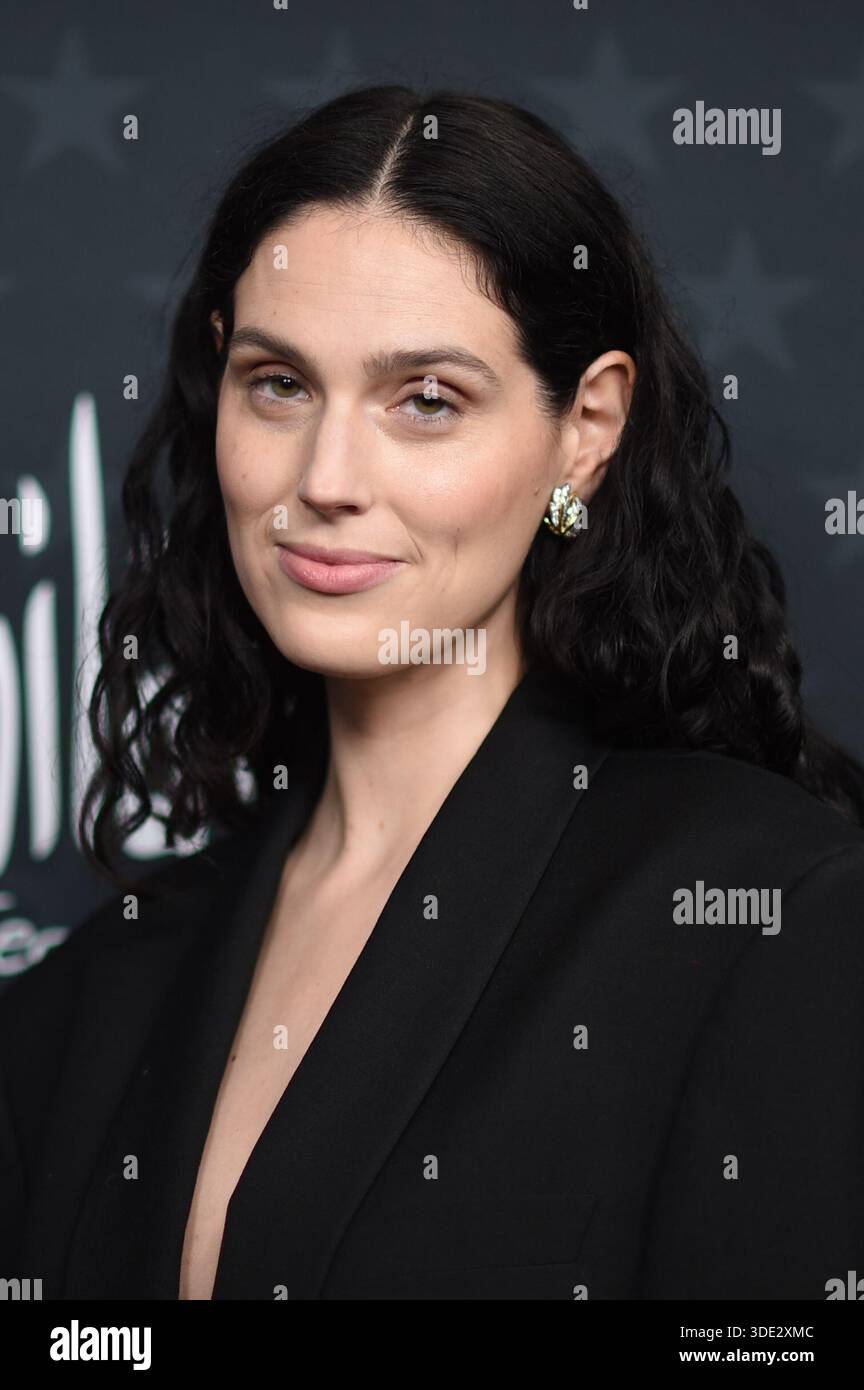 Eva Victor arrives at the 31st Annual Critics Choice Awards on Sunday ...