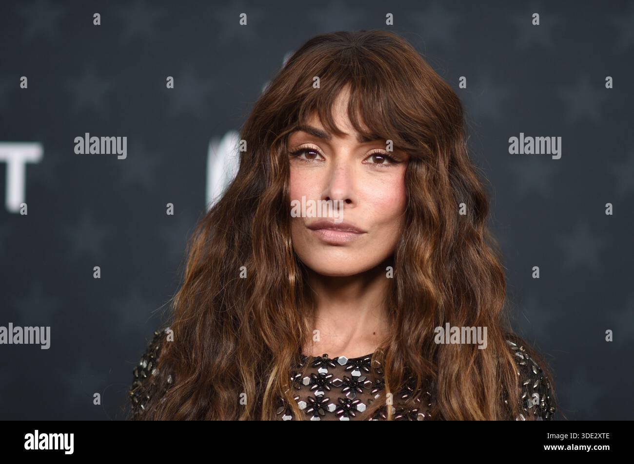 Sarah Shahi arrives at the 31st Annual Critics Choice Awards on Sunday ...