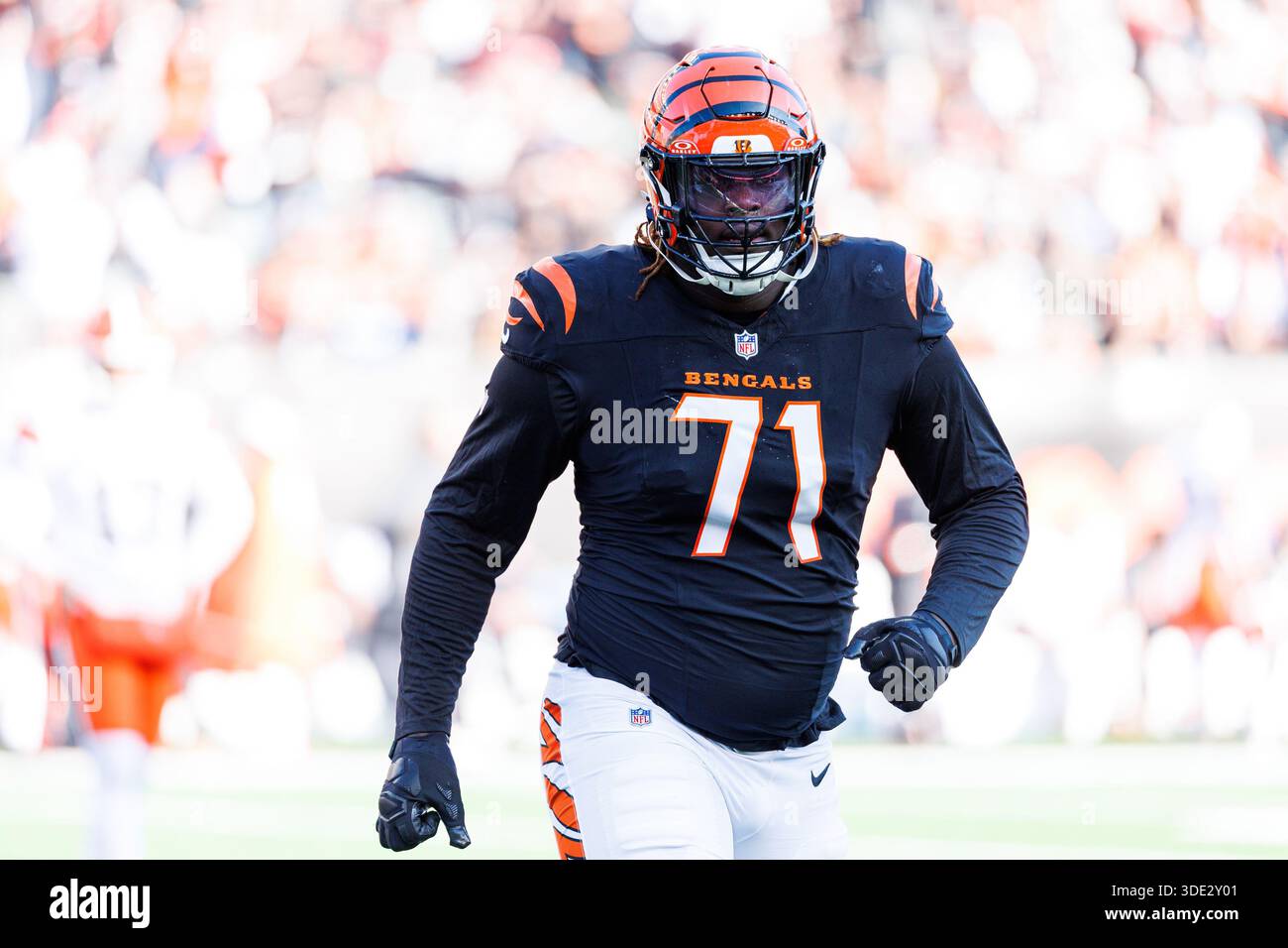 January 04, 2026: Cincinnati Bengals offensive lineman Amarius Mims (71 ...