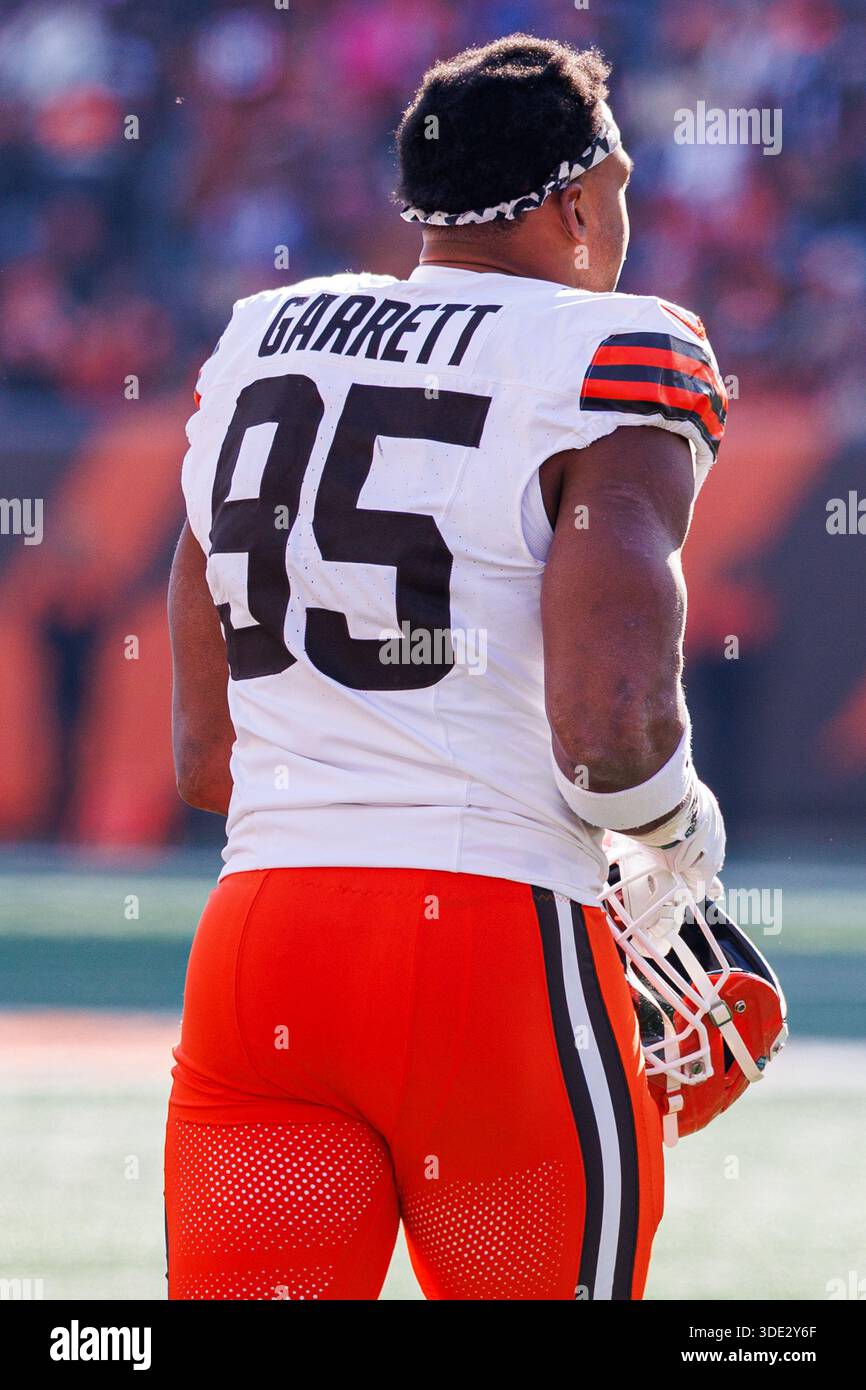 January 04, 2026: Cleveland Browns defensive lineman Myles Garrett (95 ...