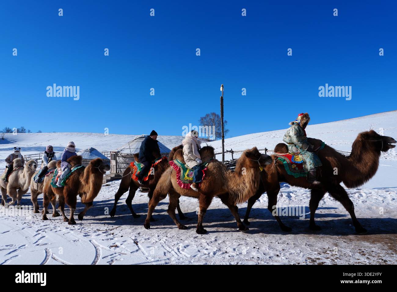 **CHINESE MAINLAND, HONG KONG, MACAU AND TAIWAN OUT** Tourists visit ...