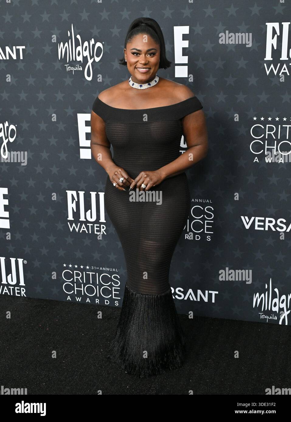 Danielle Brooks arriving to 31st Annual Critics Choice Awards ...