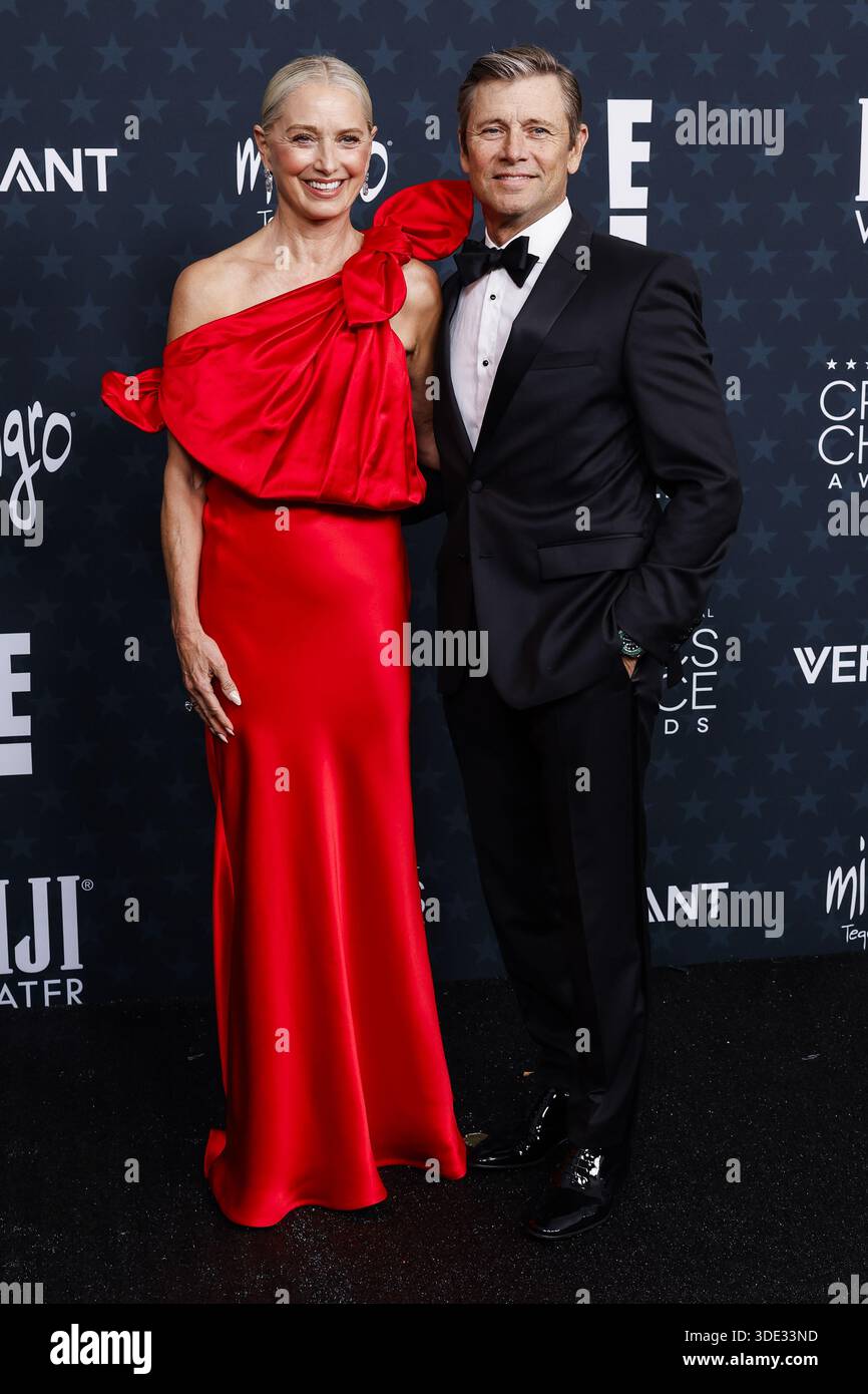 Katherine LaNasa and Grant Show walking on the red carpet at the 31st ...