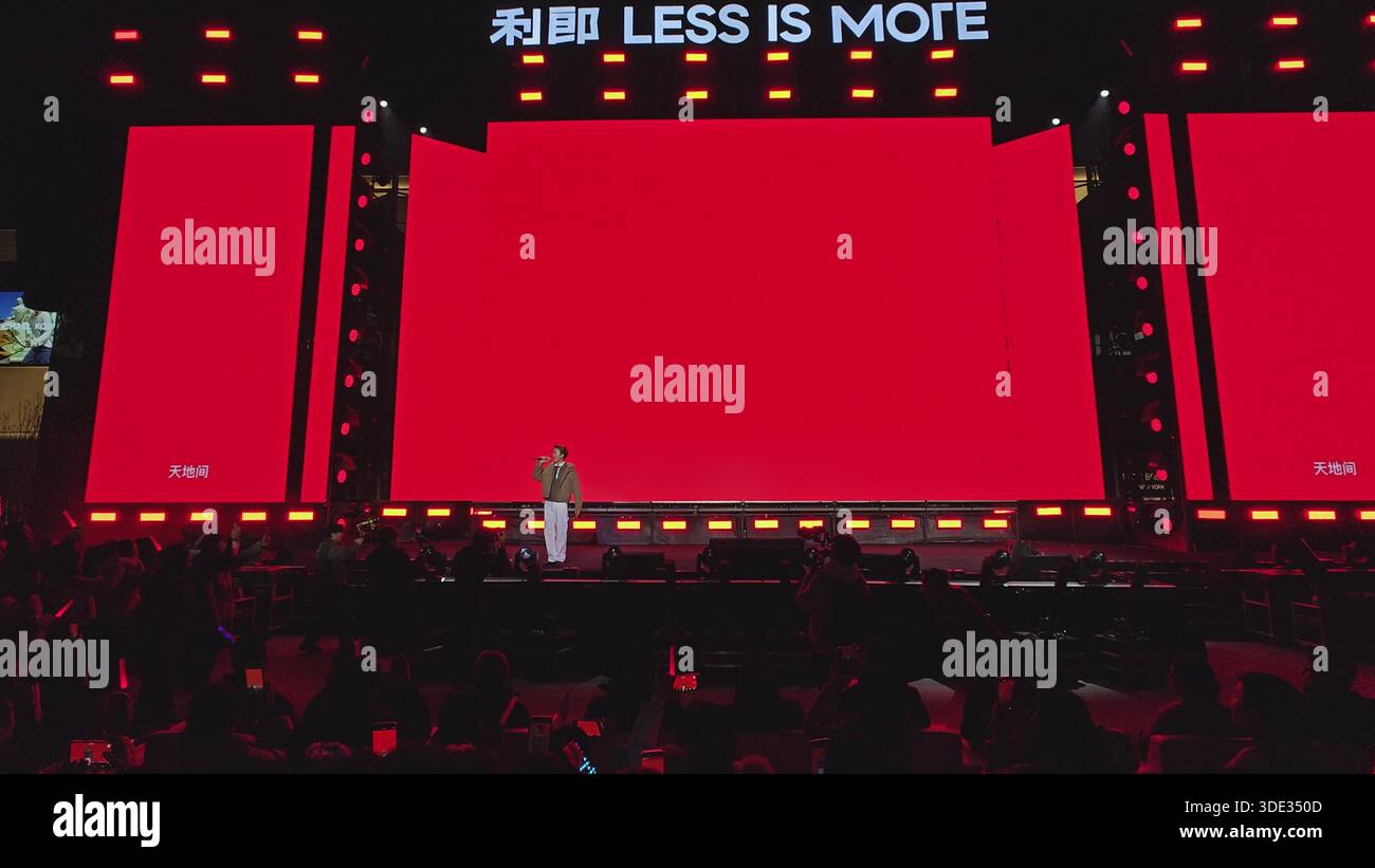 Taiwanese singer, songwriter, actor and director Kenji Wu performs in ...