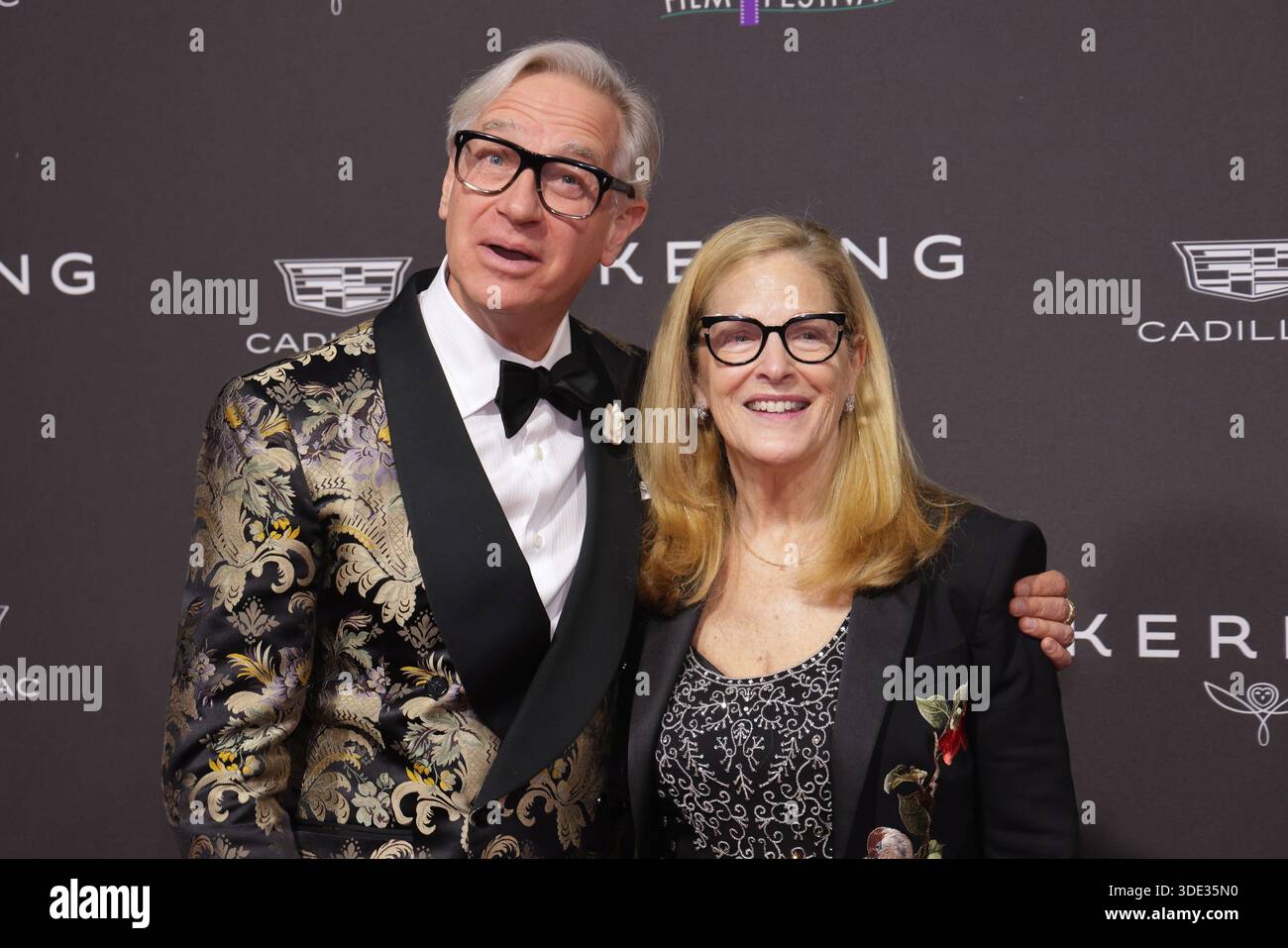 Paul Feig and Laurie Feig attend The 37th Annual Palm Springs ...