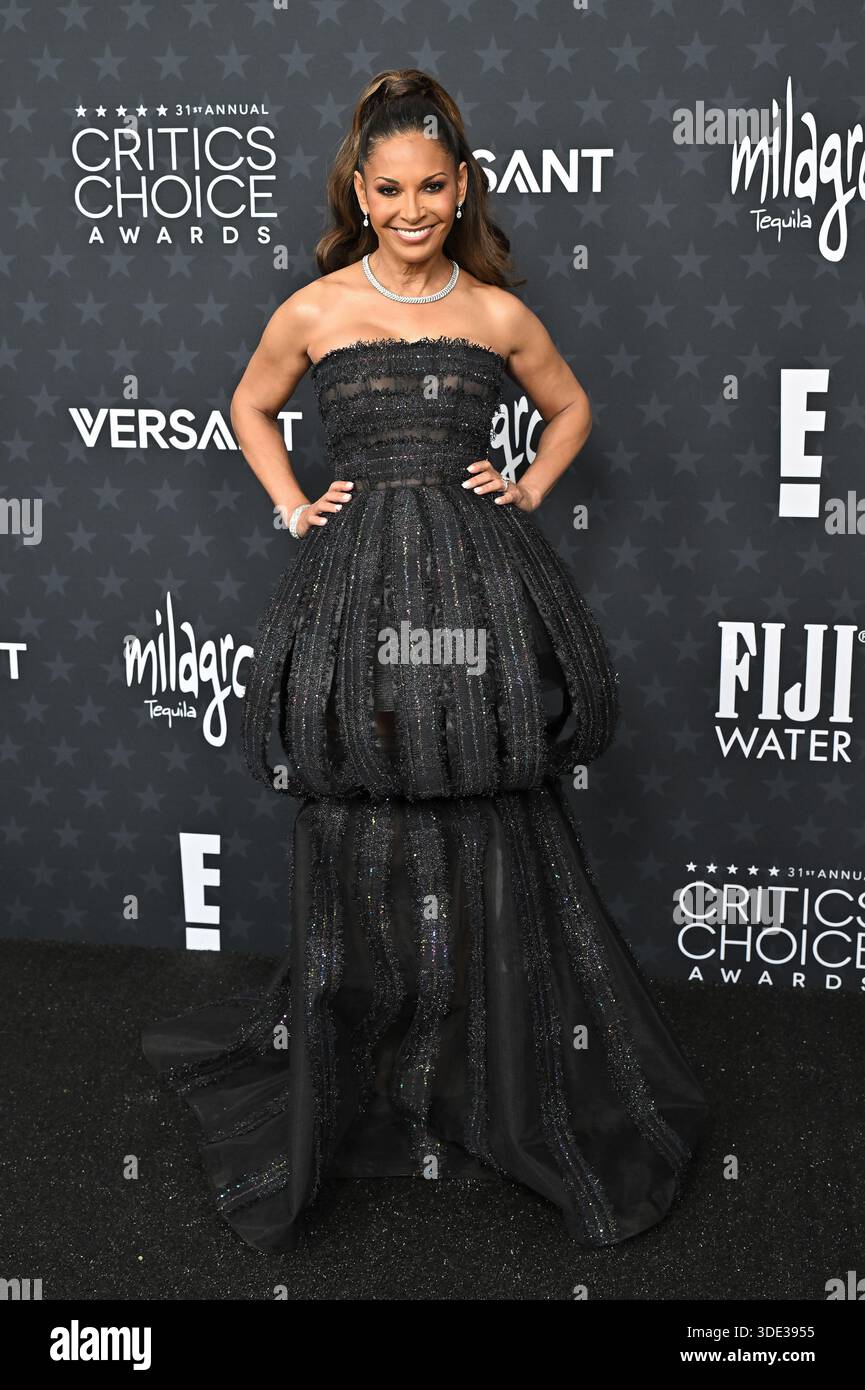 Salli Richardson arriving to the 31st Annual Critics Choice Awards held ...