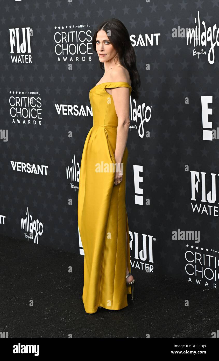 Jackie Tohn arriving to the 31st Annual Critics Choice Awards held at ...