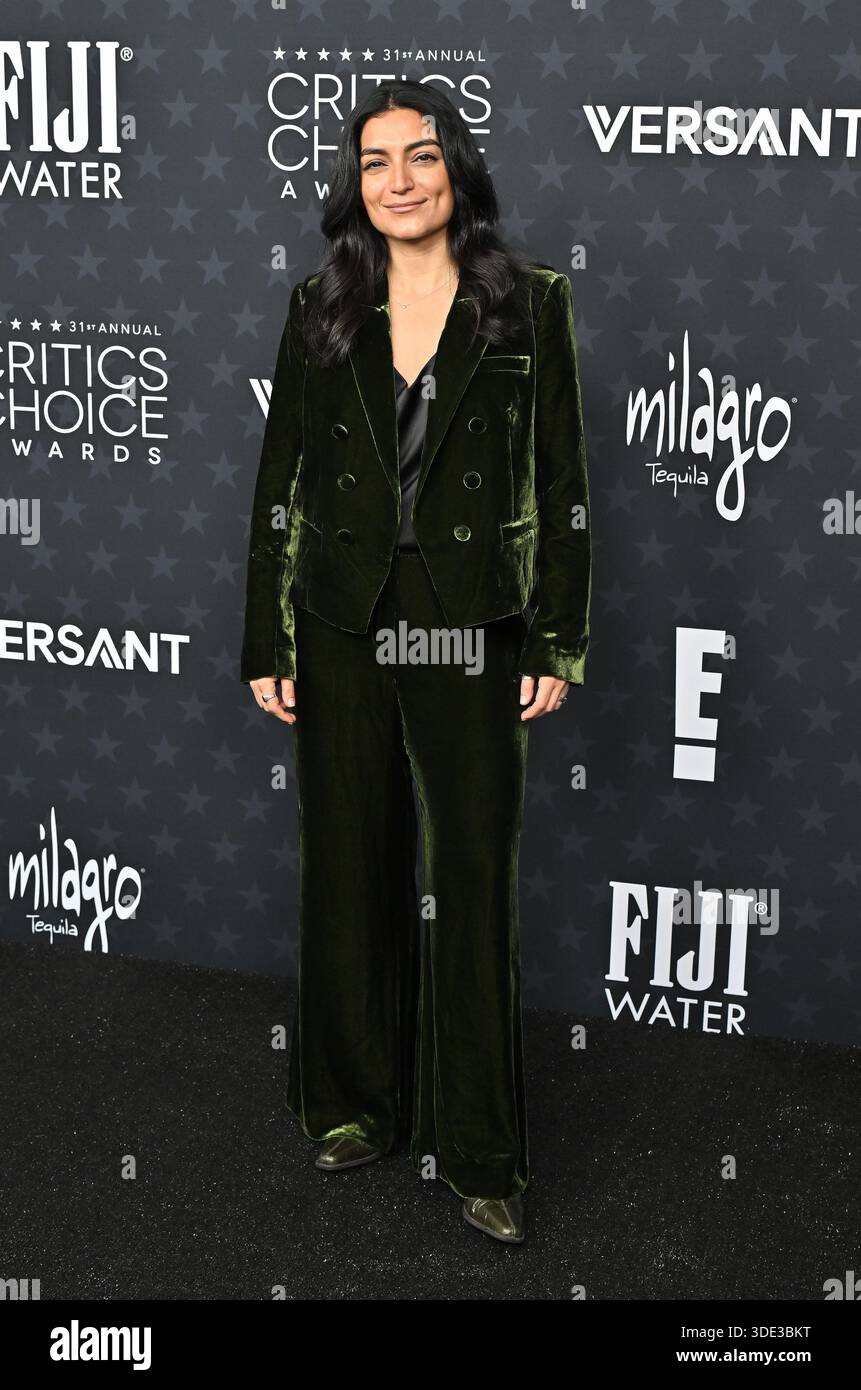 Zoya Biglary arriving to the 31st Annual Critics Choice Awards held at ...