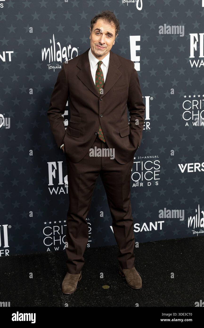 Michael Angelo attends the arrivals of the 31st Annual Critics Choice ...