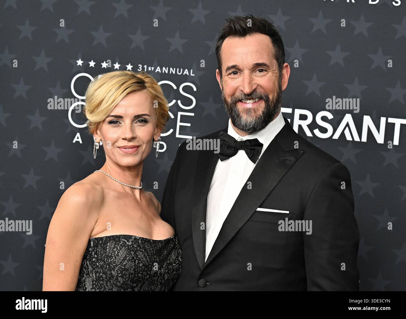 Sara Wells and Noah Wyle arriving to the 31st Annual Critics Choice ...