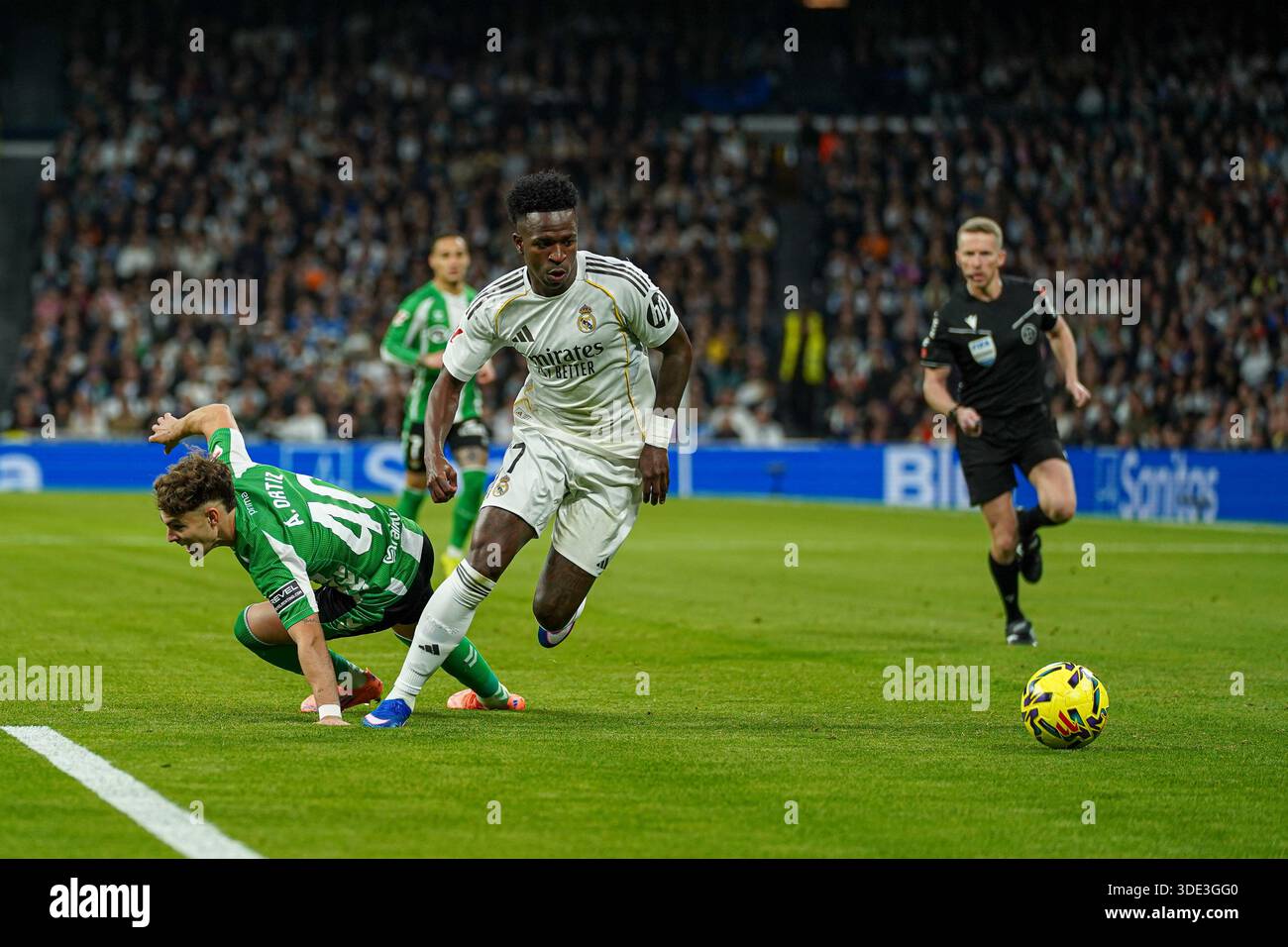 Madrid, Spain. 4 january, 2026. Vinicius Junior (Real Madrid) during ...
