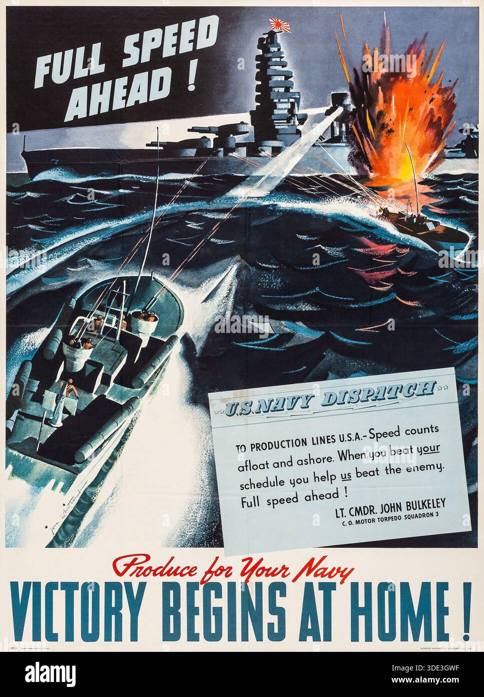 American World War II Propaganda Poster (U.S. Government Printing ...