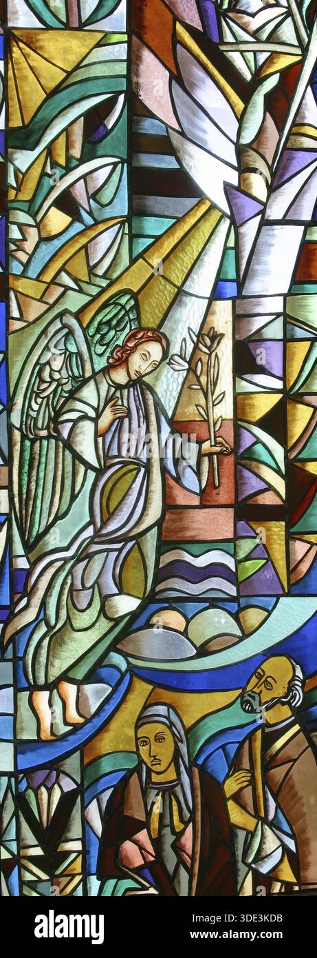 Archangel gabriel painting hi-res stock photography and images - Alamy
