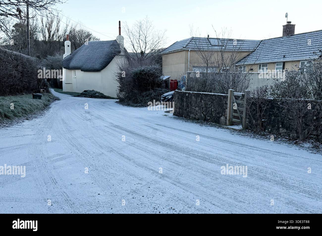 Doddiscombsleigh, Devon, UK. 5th January, 2026. UK Weather: Freezing ...