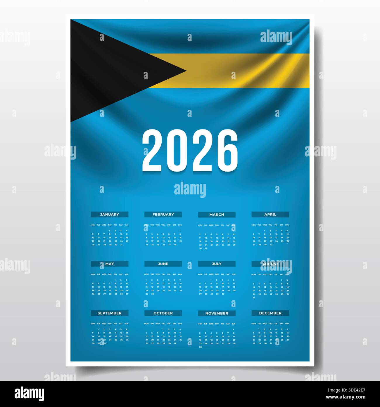 Printable bahamas flag vector hi-res stock photography and images - Alamy