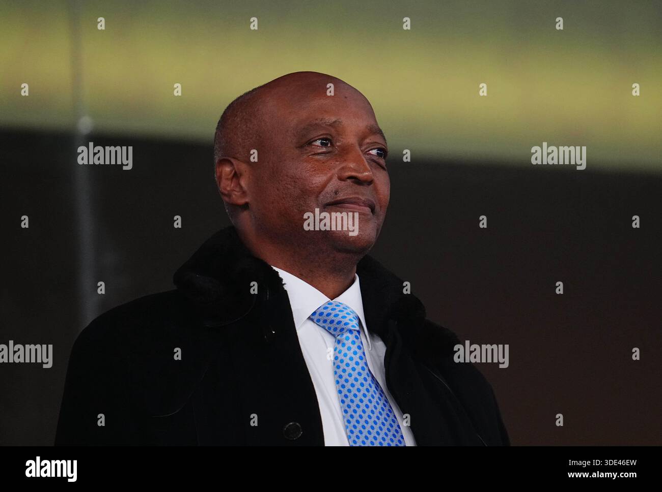 January 04 2026: Patrice Motsepe looks on during a 2025 AFCON Africa ...