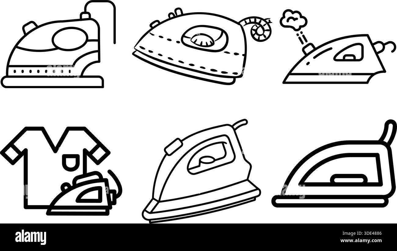 Line icon depicting simple Cut Out Stock Images & Pictures - Alamy